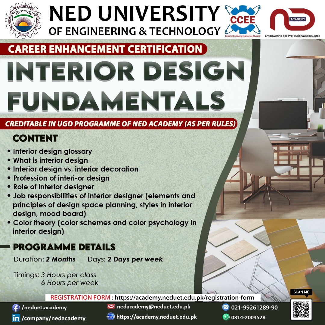 Our Programmes | NED Academy - CCEE | CMPP | PTMC